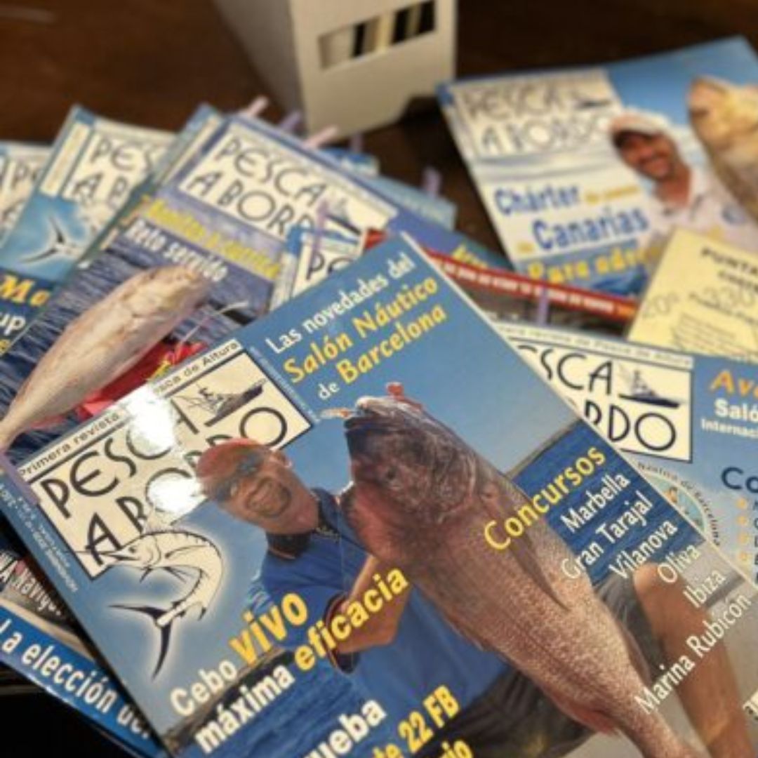 ARTICULOS SOBRE PESCA EN LA REVISTA “PESCA A BORDO” - Sergio Burillo